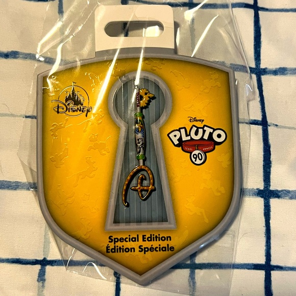 Disney | Other | Pluto 9th Anniversary Disney Key Pin | Poshmark